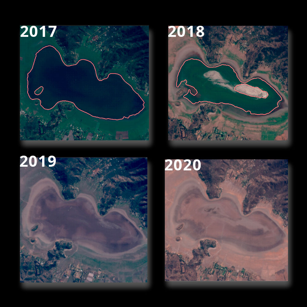Portrait of a lake’s death | EUMETSAT