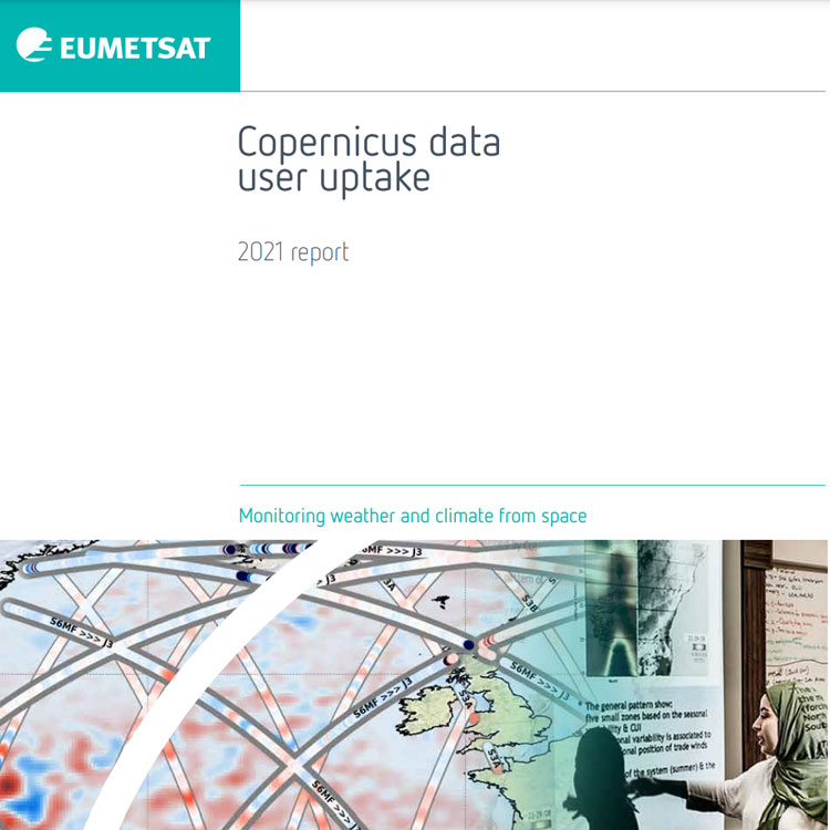 Copernicus data user uptake 2021 report | EUMETSAT